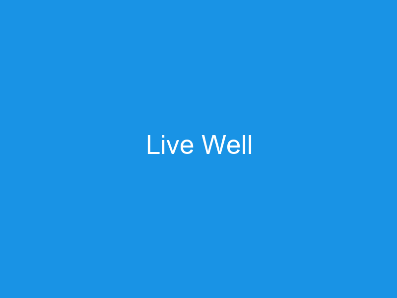 Live Well - Weardale Practice